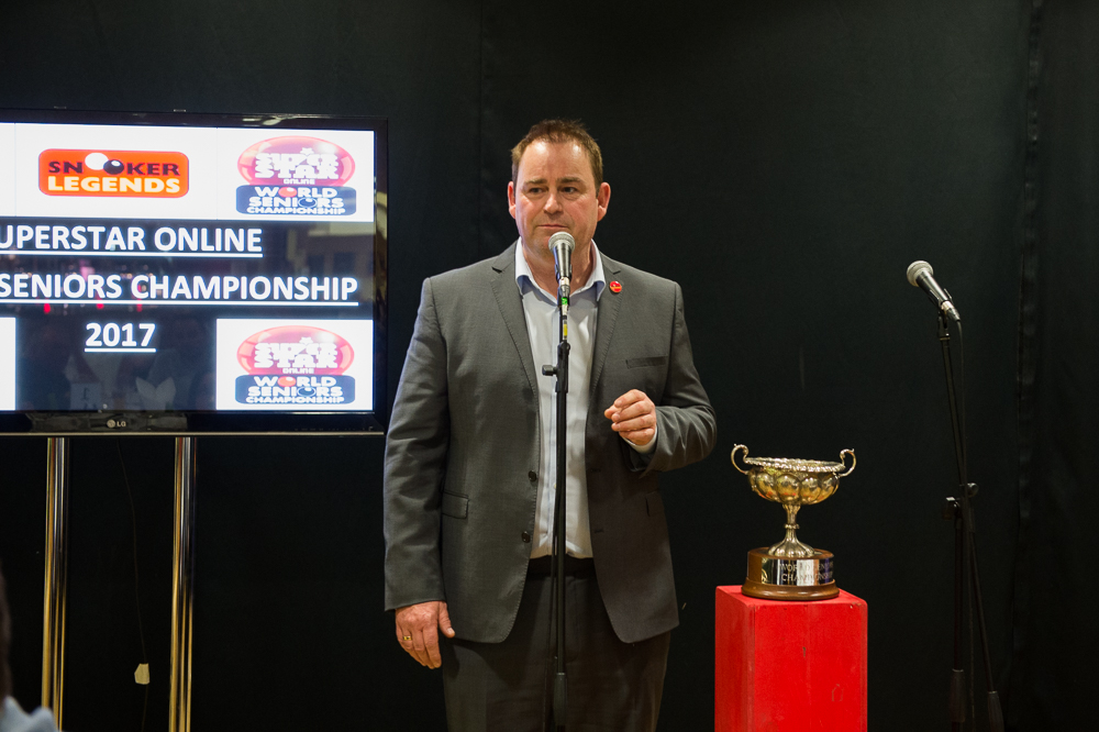 An interview with Jason Francis, Chairman of the WORLD SENIORS SNOOKER ...